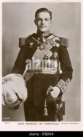 King Manuel II of Portugal Stock Photo - Alamy