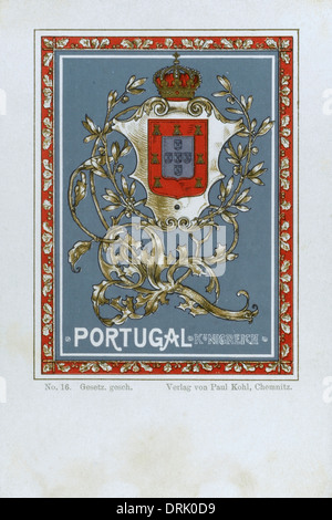 heraldry, coat of arms, Portugal Stock Photo - Alamy