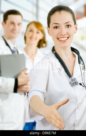a team of experienced highly qualified doctors Stock Photo - Alamy