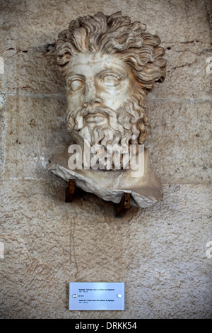 The head of a Triton, Athens, Greece Stock Photo - Alamy