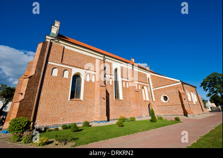 The Cathedral church in Lomza, Podlaskie Voivodeship, NE Poland Stock ...