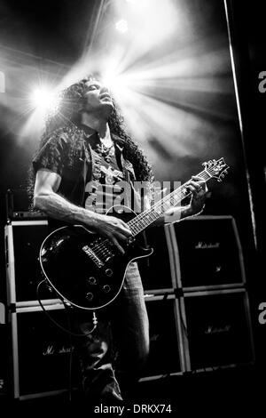 Toronto, Ontario, Canada. 26th Jan, 2014. Guitarist MARTY FRIEDMAN ...