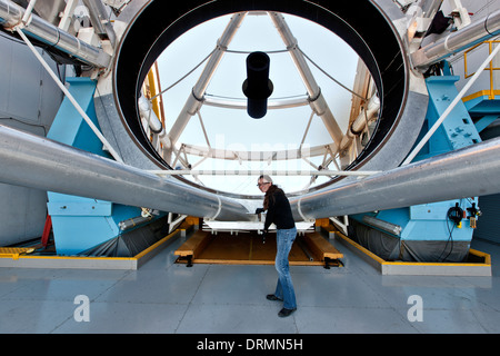 6.5m Optical mirror, MMT telescope Stock Photo - Alamy