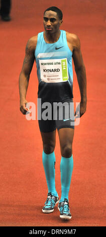 Vedryne, Czech Republic. 29th Jan, 2014. Venelina Veneva of Bulgaria ...