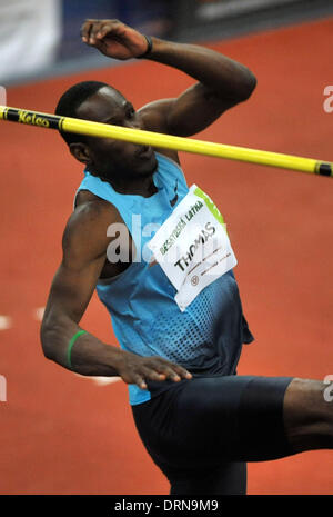 Vedryne, Czech Republic. 29th Jan, 2014. Venelina Veneva of Bulgaria ...