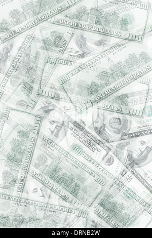 Abstract money background from translucent twenty dollars Stock Photo ...