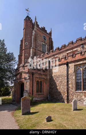 St Nicholas Church, Castle Hedingham, Essex England Stock Photo - Alamy