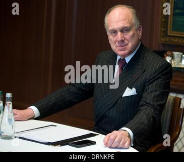 Berlin, Germany. 30th Jan, 2014. Director of the workshop Torsten ...