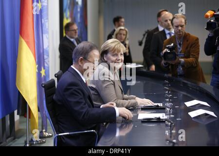 Berlin, Germany. January 30th, 2014. Ursula von der Leyen (CDU ...