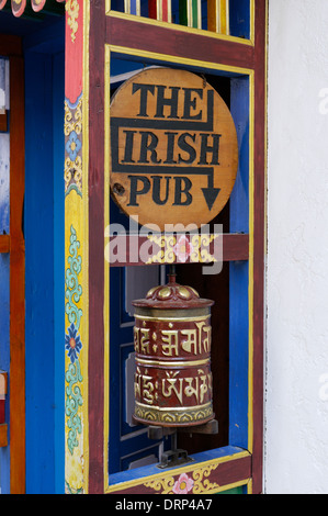 An Irish Pub at Lukla in Nepal Stock Photo - Alamy