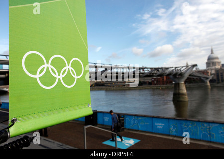 2012 London Olympics and Paralympic signs Stock Photo - Alamy