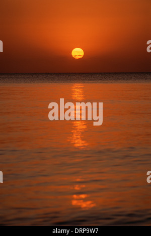 Sunset over surface of the Superior Lake. Canada Stock Photo - Alamy