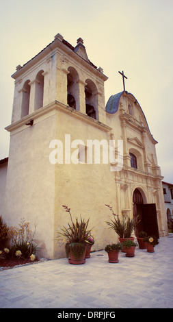 The Cathedral of San Carlos Borromeo, Monterey, California Stock Photo ...