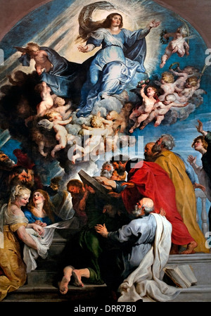 The Assumption of the Virgin Mary by Peter Paul Rubens (1577-1640), c ...