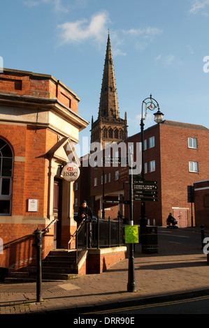 Coleshill, Warwickshire, England: the High Street Stock Photo - Alamy