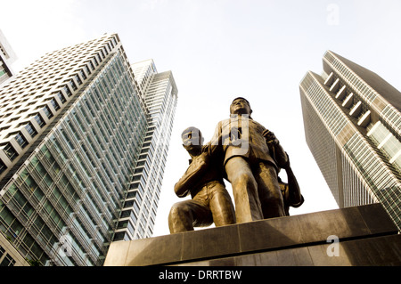 Ninoy Aquino Monument in Makati, finance centre of Philippines, Asia ...