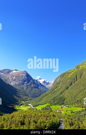Stryn in Norway Stock Photo - Alamy