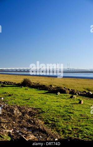 seconds severn crossing caldicot monmouthsire south wales uk Stock ...