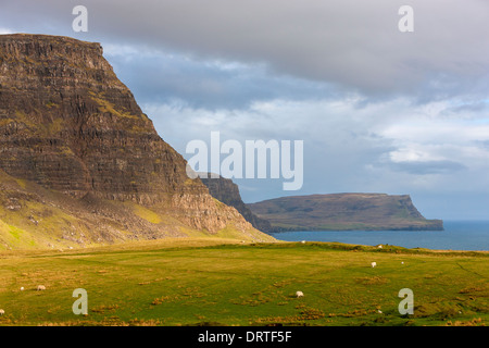 A view towards Waterstein Head and Ramasaig Cliffs, Moonen Bay, Isle of ...