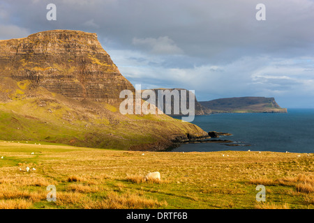 A view towards Waterstein Head and Ramasaig Cliffs, Moonen Bay, Isle of ...