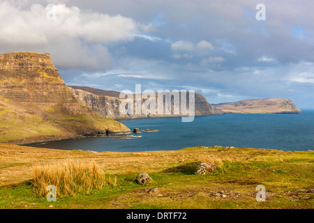 A view towards Waterstein Head and Ramasaig Cliffs, Moonen Bay, Isle of ...