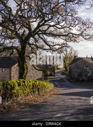 Village of Selside, Ribblesdale, Yorkshire Dales National Park, North ...