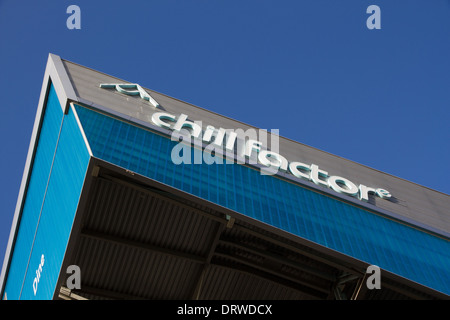 Chill Factor indoor ski centre in Manchester Stock Photo - Alamy