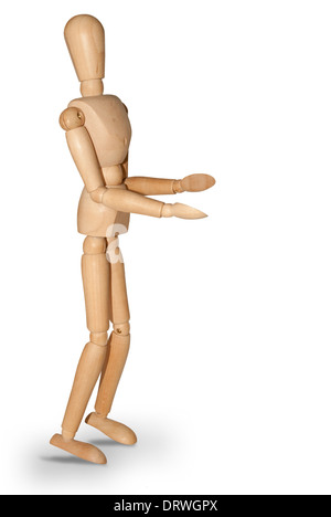 Jumping mannequin isolated Stock Photo - Alamy