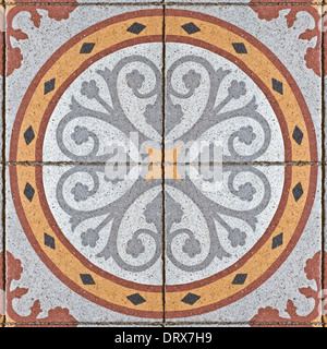 old marble mosaic background at the floor Stock Photo - Alamy