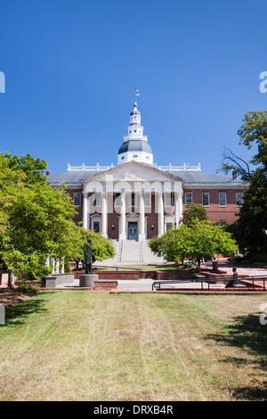 Maryland State Capitol Building Annapolis MD Stock Photo - Alamy