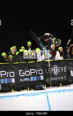 Aspen, Colorado, USA. 25th Jan, 2014. Gretchen Bleiler (USA ...