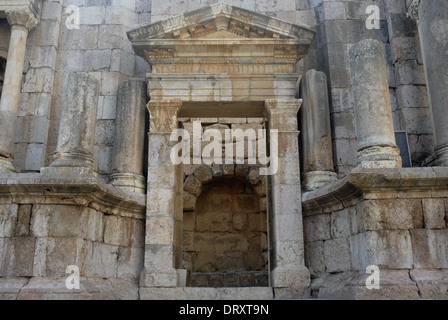 Jerash, Roman ruins, Gadara, Jordan, Detail Stock Photo - Alamy