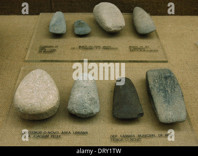 Neolithic stone tool Stock Photo - Alamy