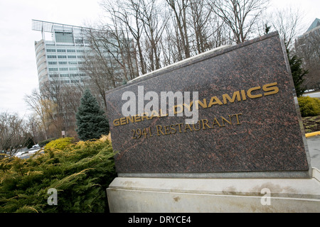 The headquarters of General Dynamics in Falls Church, Virginia Stock ...