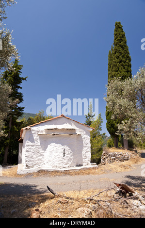 Church on Samos Stock Photo - Alamy