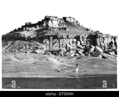 Mishongnovi, Hopi Village on Second Mesa, Arizona, USA, circa 1900 ...