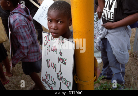 HIV/AIDS vigil outside the Edendale Hospital in Pietermaritzburg ...