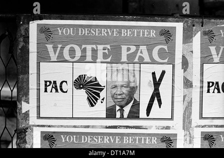 ELECTION POSTERS. ANC, NP, DP and PAC election posters of the first ...