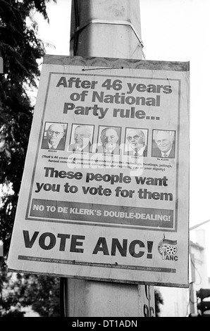 ELECTION POSTERS. ANC, NP, DP and PAC election posters of the first ...