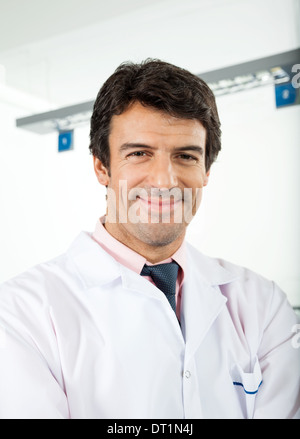 Portrait of smiling male lab technician Stock Photo - Alamy