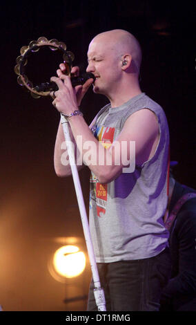 Singer Isaac Slade of The Fray performs at the Independence Events ...