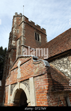 The church of St James the Less dating from the thirteenth century ...