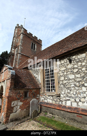 The church of St James the Less dating from the thirteenth century ...