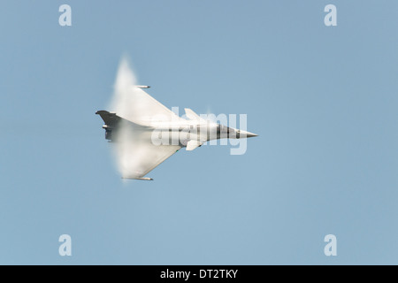 Transonic Shockwave on a French Dassault Aviation Rafale Multi Role ...