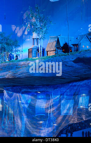 Open Ceremony of the XXII Winter Olympic Games Sotchi 2014, at Fisht ...