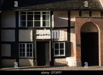 Period buildings in Ledbury Stock Photo - Alamy