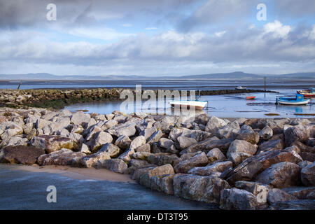 Rock armour (boulder barrier) groyne - part of recent coastal defence ...