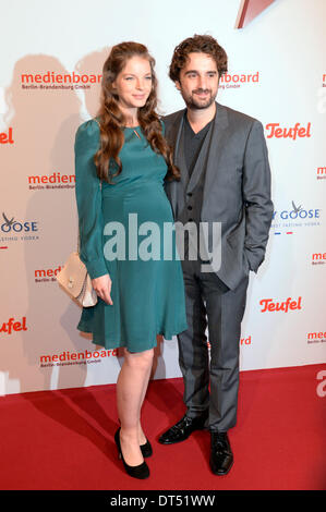 Yvonne Catterfeld und Oliver Wnuk , Medienboard-Empfang anlaesslich der ...