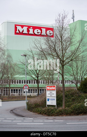 The Miele factory, Gütersloh, Nordrhein Westfalen, Germany Stock Photo ...