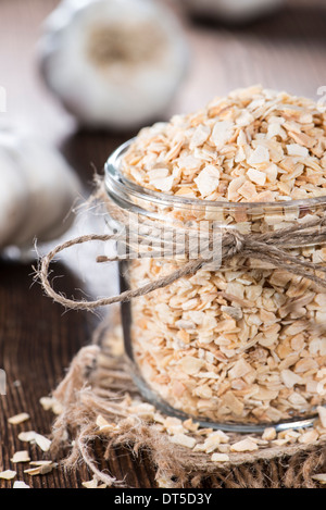 Heap of Garlic Spice (detailed close-up shot Stock Photo - Alamy